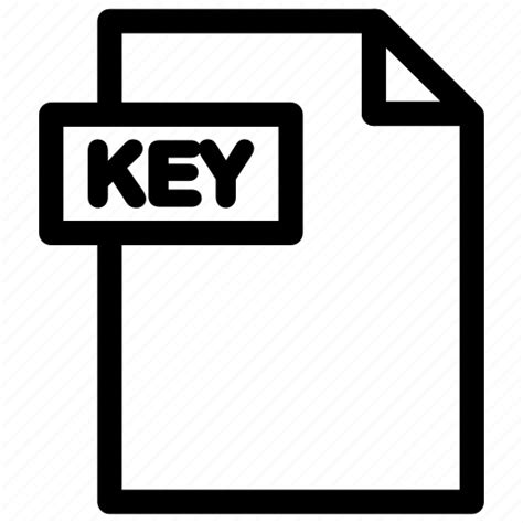 Key Key File Key Format Icon