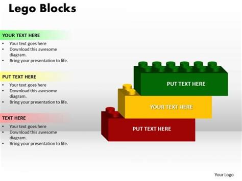 PowerPoint Theme Lego Blocks Image Ppt Templates PowerPoint Templates