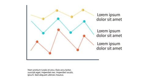 Graphic Of Line Graph And Line Graph Google Slide Theme And Powerpoint