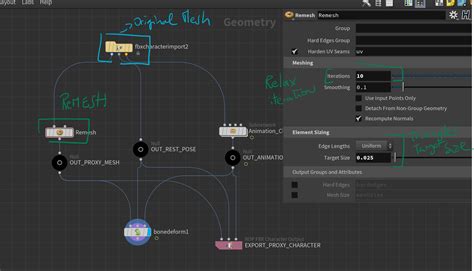 Emit Particles From Animated Rig Model With Color Sampled From The
