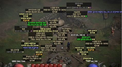 일단 초보자용이 사용할만한 템들입니다 디아블로 에펨코리아