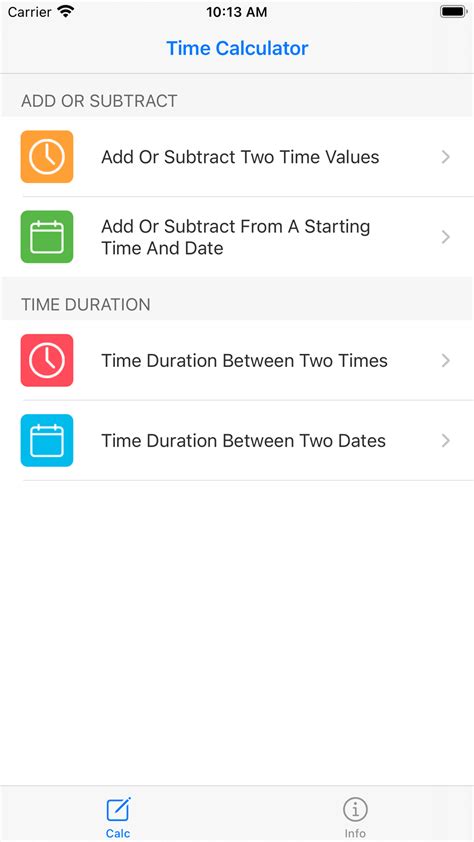 Time Calculator Add Subtract For Iphone Download