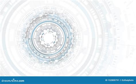 Hud Abstract Circle Structure Futuristic User Interface Science