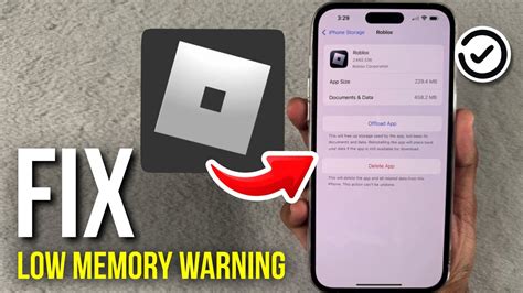 How To Fix Low Memory Warning On Roblox 2025 Youtube