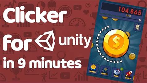 Clicker In 9 Minutes On Android Unity C Tutorial Lesson Youtube