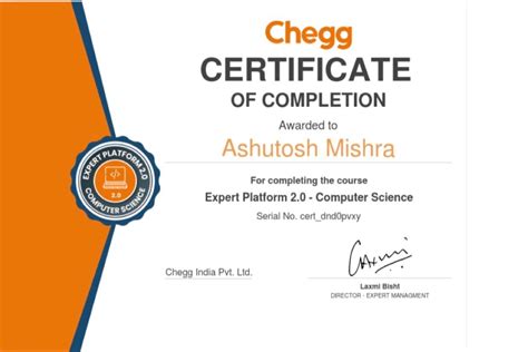 Ashutosh Mishra On Linkedin Cheggexpert Computerscience