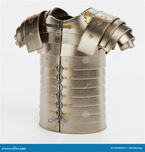 3d Render Of Lorica Segmentata Stock Illustration Illustration Of Rome Legion 249585816