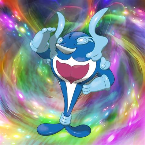 Palafin Hero Form Neo Space Background Pokémon Heroes Pokemon Hero
