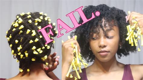 D I Y Microlocs Curl Set Fail Youtube