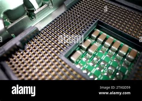 Processor Socket On Motherboard Stock Videos And Footage Hd And 4k Video Clips Alamy