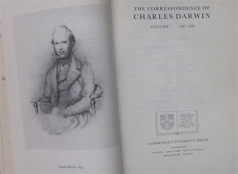 The Correspondence Of Charles Darwin Set Volumes 1 10 Charles Darwin First Edition
