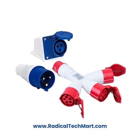 63a 5pin Plug And Socket High Quality Industrial Electrical Connectors For Safe Power Distribution