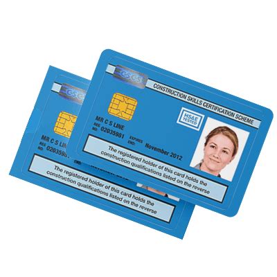 Blue CSCS Card Construction NVQ Level 2 Assessment