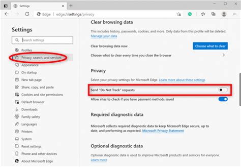 How To Enable Do Not Track In Chrome Firefox Edge And Opera