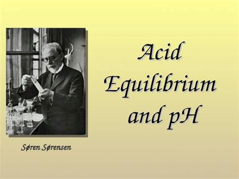 Ppt Acid Equilibrium And Ph Dokumentips