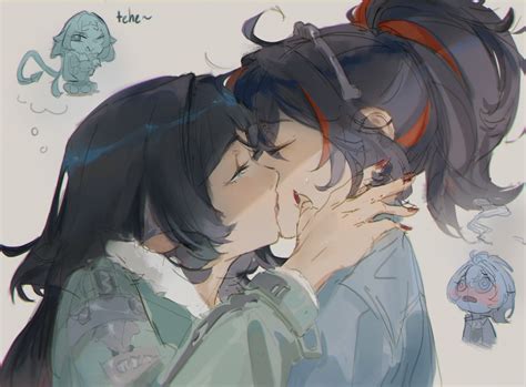 Jane Doe And Zhu Yuan Zenless Zone Zero Drawn By Bluhbold Danbooru