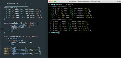 5 ways to convert an array of objects to object in javascript