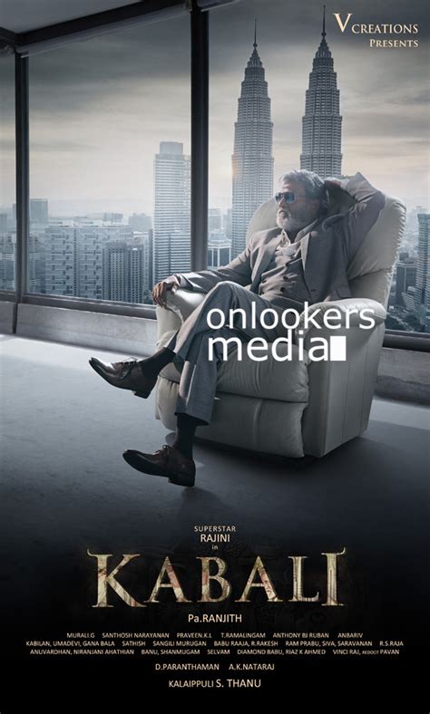 Kabali Posters Stills Images Rajinikanth Pa Ranjith Onlookersmedia