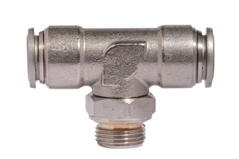 T Plug Tee With External Thread Stainless Steel Ai 60215 Tubes