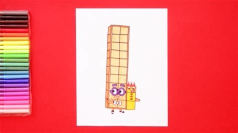 How To Draw Numberblocks Block 23