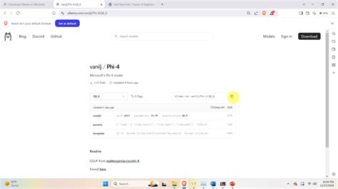 Download And Run Phi 4 Large Language Model Locally Fusion Of Engineering Control Coding
