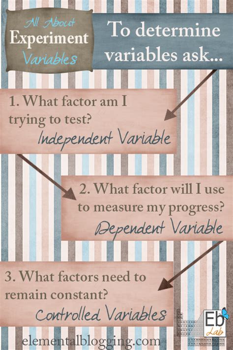 Ask Yourself These Three Questions To Determine The Variables In Your