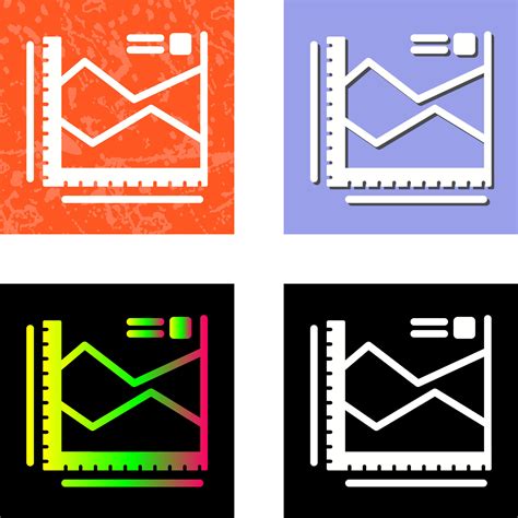 Spline Chart Vector Icon 25228284 Vector Art At Vecteezy