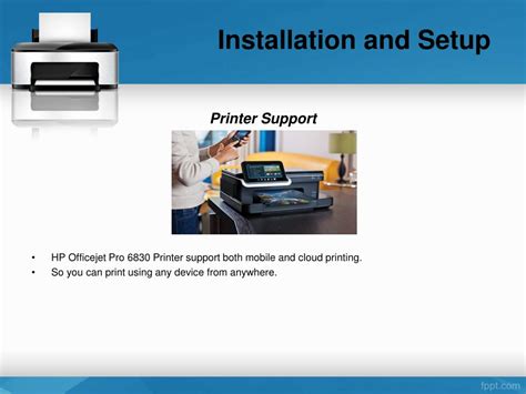 Ppt Hp Officeject Pro Installation And Setup Powerpoint Presentation Id