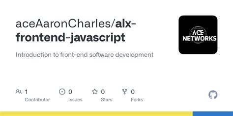 Github Aceaaroncharles Alx Frontend Javascript Introduction To Front