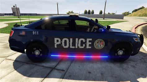 Ford Taurus 2012 Lspd Fictional Livery Gta5