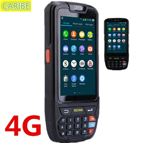 Android System Pda Handhelds Rfid Reader 1d Barcode Scanner In Scanners From Computer And Office