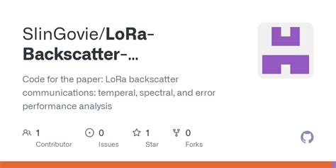 Lora Backscatter Communications Temperal Spectral And Error Performance