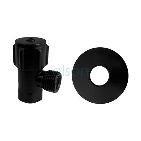 Mini Cistern Tap 1 2 Black Elson