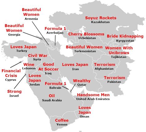 What Japanese Google Autocomplete Thinks Of Your Country Vivid Maps