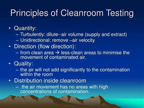 PPT 9 Cleanroom Testing And Monitoring PowerPoint Presentation Free Download ID 7067328