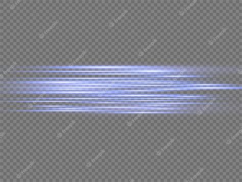 Premium Vector Motion Effect Moving Fast Lines Speed Line Laser Beams Horizontal Blue Light