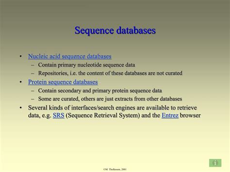 Ppt Bioinformatics Biological Databases Powerpoint Presentation Free Download Id4637546