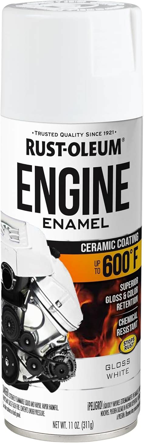 Rust Oleum 366430 Pintura En Aerosol De Esmalte Para Motor 11 Onzas