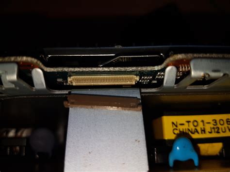 My Ps2 Fats Broken Ribbon Cable Port For Mem Con Cant Hold Cables Properly And The Controller