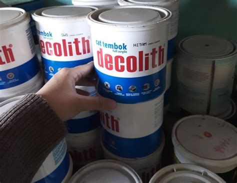 Harga Cat Tembok Decolith Kg Info Biaya