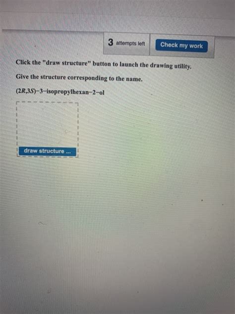solved 3 attempts left check my work click the draw