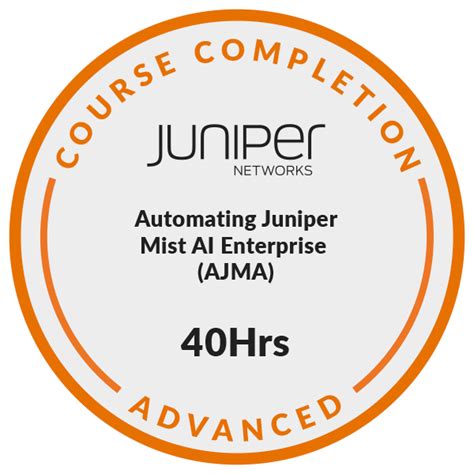 Automating Juniper Mist Ai Enterprise Ajma Credly
