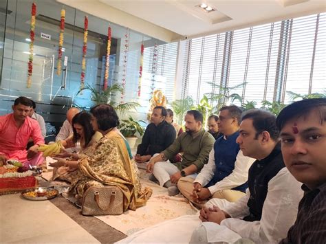 Diwali Puja 🙏💐and Celebrations 🎉at Jeena Office Gurugram Deepak Khanna