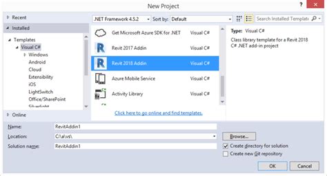 Free Revit 2018 Visual Studio NET Add In Wizards From The Building
