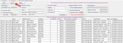 Processing Transactions Rpm