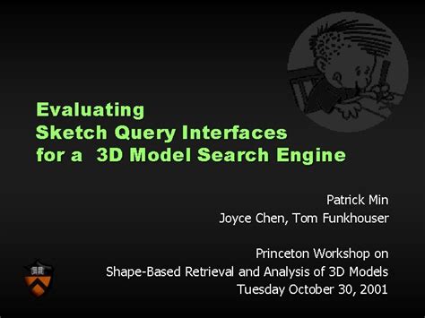 evaluating sketch query interfaces for a 3 d