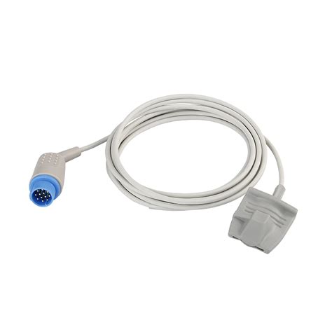 Patient Monitor Cables Connect Biolight M Series Adult Soft SpO2 Blood Oxygen Sensor Probe