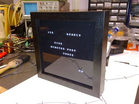 Arduino Wordclock Showcase Arduino Forum