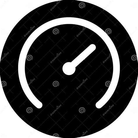 Colorful Speedometer Icons Set Tachometer Icon Isolated Performance Indicator Sign Car Speed