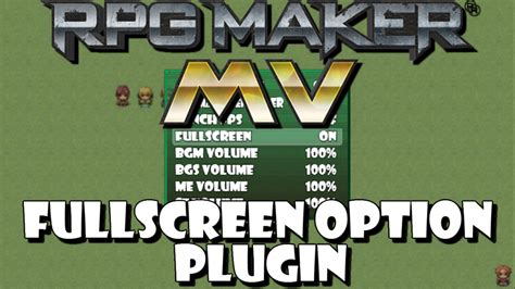 Menu Plugins Rpg Maker Mz Plugins
